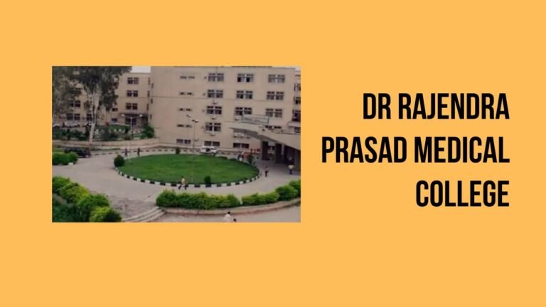 Dr Rajendra Prasad Medical College Kahan Sthit hai